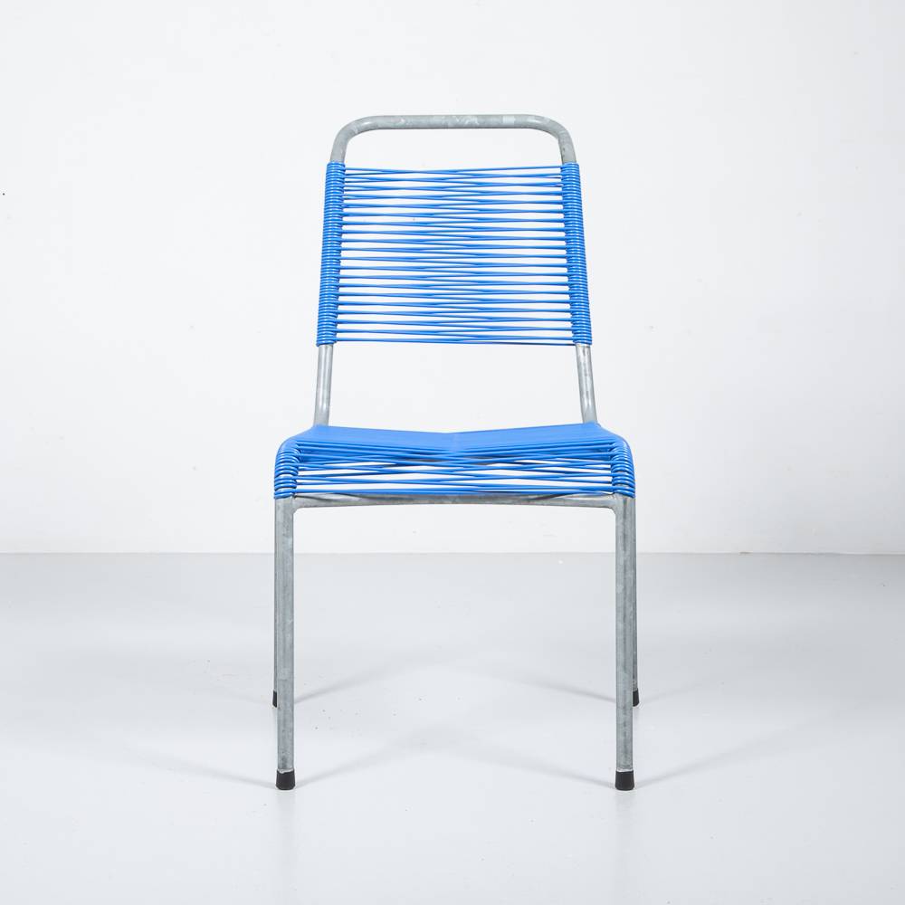 Embru Altorfer Stuhl, blau - Möbel Zürich