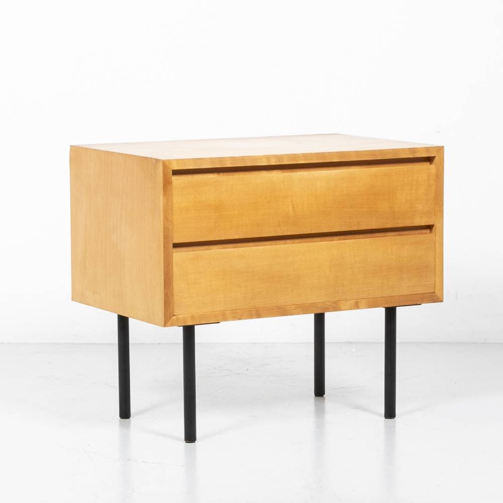 Ahorn Nachttisch von Kurt Thut - Möbel Zürich