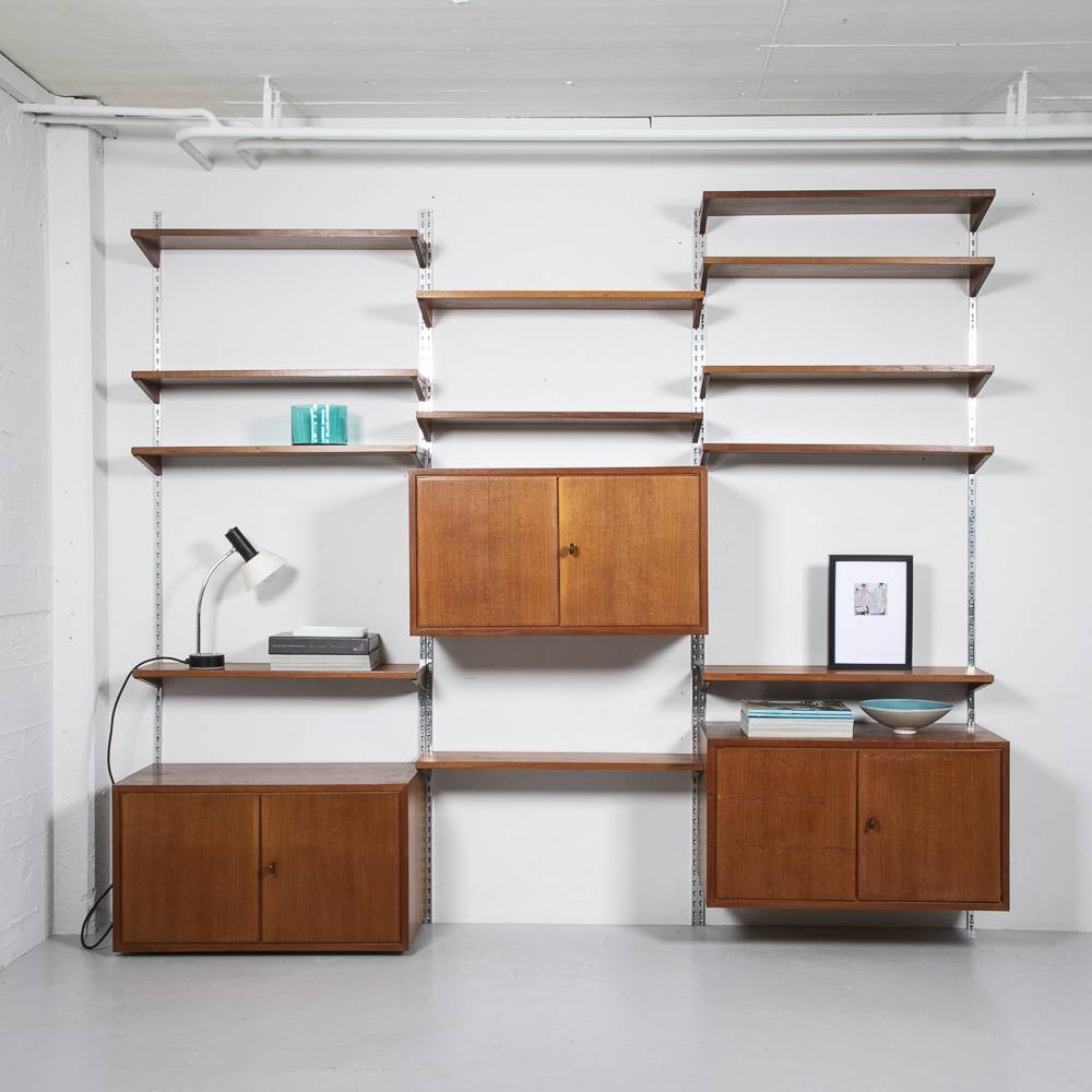 Wandregalsystem Teak - Möbel Zürich